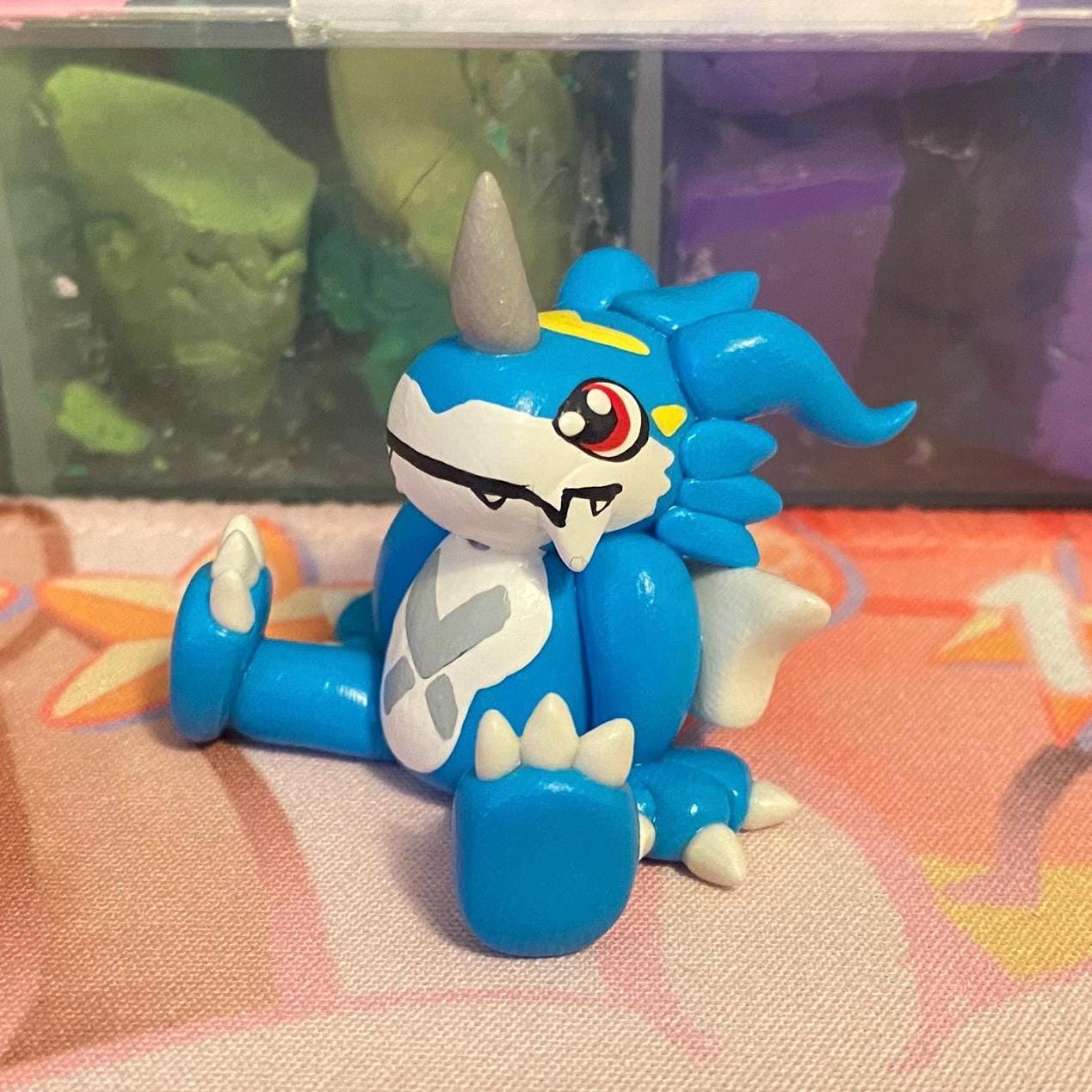Exveemon Digimon TCG Memory Marker/Counter – CptCinnabun
