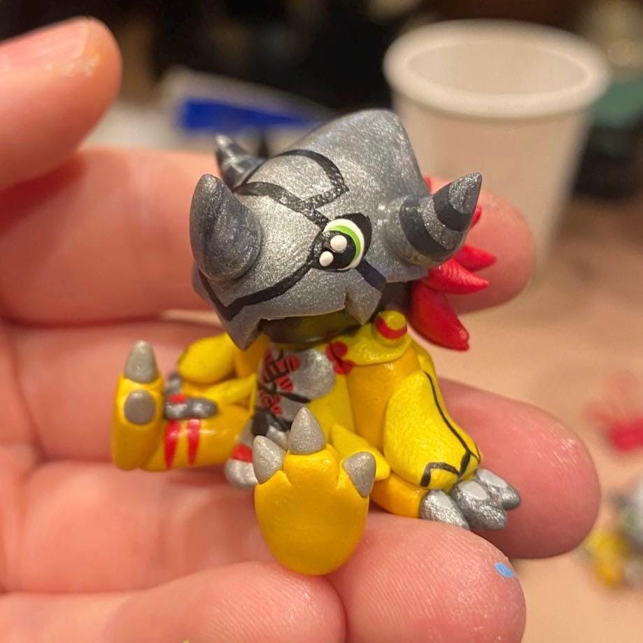 WarGreymon Digimon TCG Memory Marker/Counter – CptCinnabun