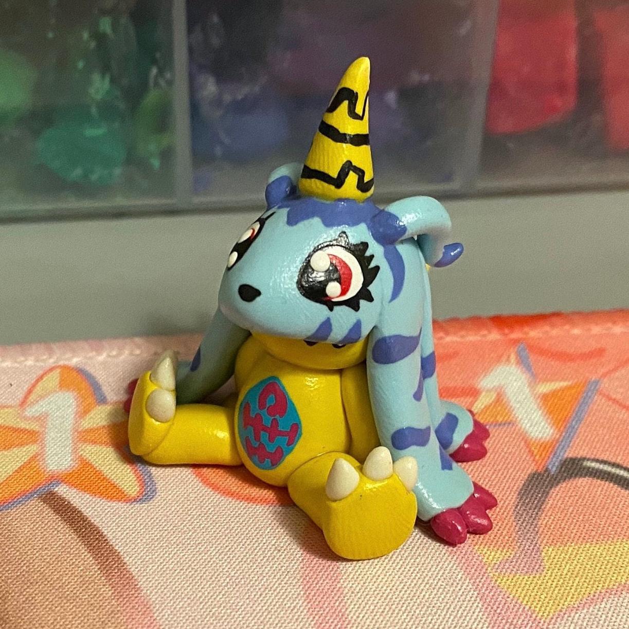 Gabumon Digimon TCG Memory Marker/Counter – CptCinnabun