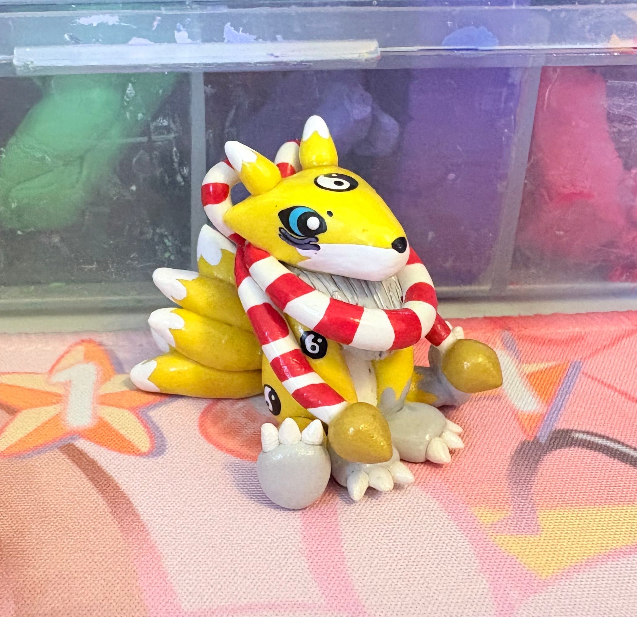Kyubimon Digimon TCG Memory Marker/Counter – CptCinnabun