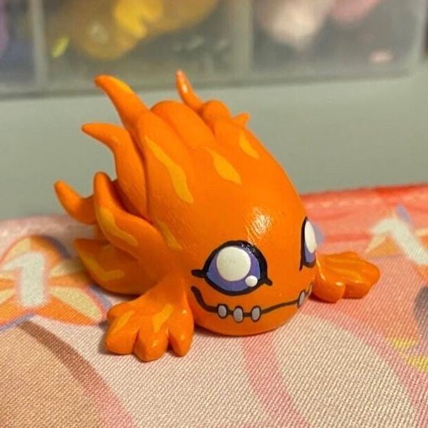 DemiMeramon Digimon TCG Memory Counter/Marker – CptCinnabun